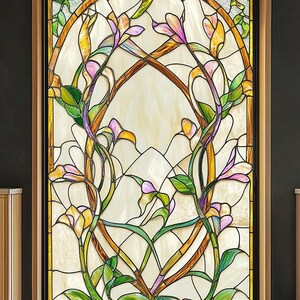 Custom Size Ocean Aquarium Style Window Film With 3D Effect Coral and ...