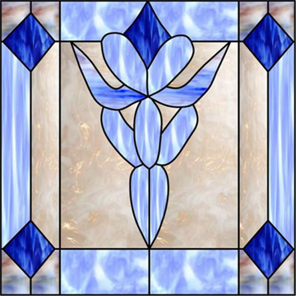 Window Film Customize Vivid Church Style Stained Glass Window&door ...