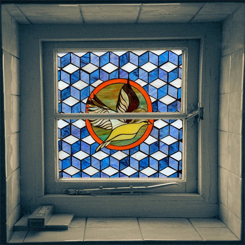 Window Film Customize Vivid Church Style Stained Glass Window&door ...