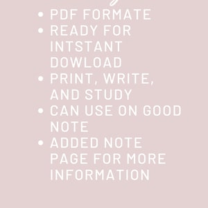 Disease Nursing Template, Five Colors, Nursing Student, Downloadable ...