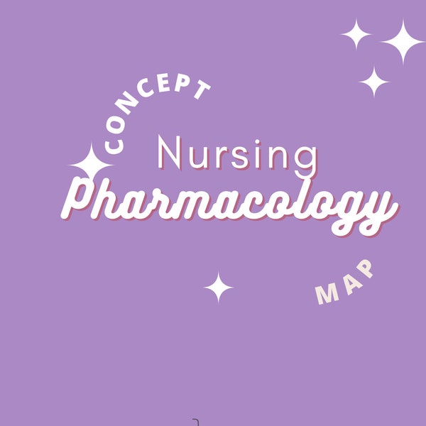 Pharm Concept Map - Etsy