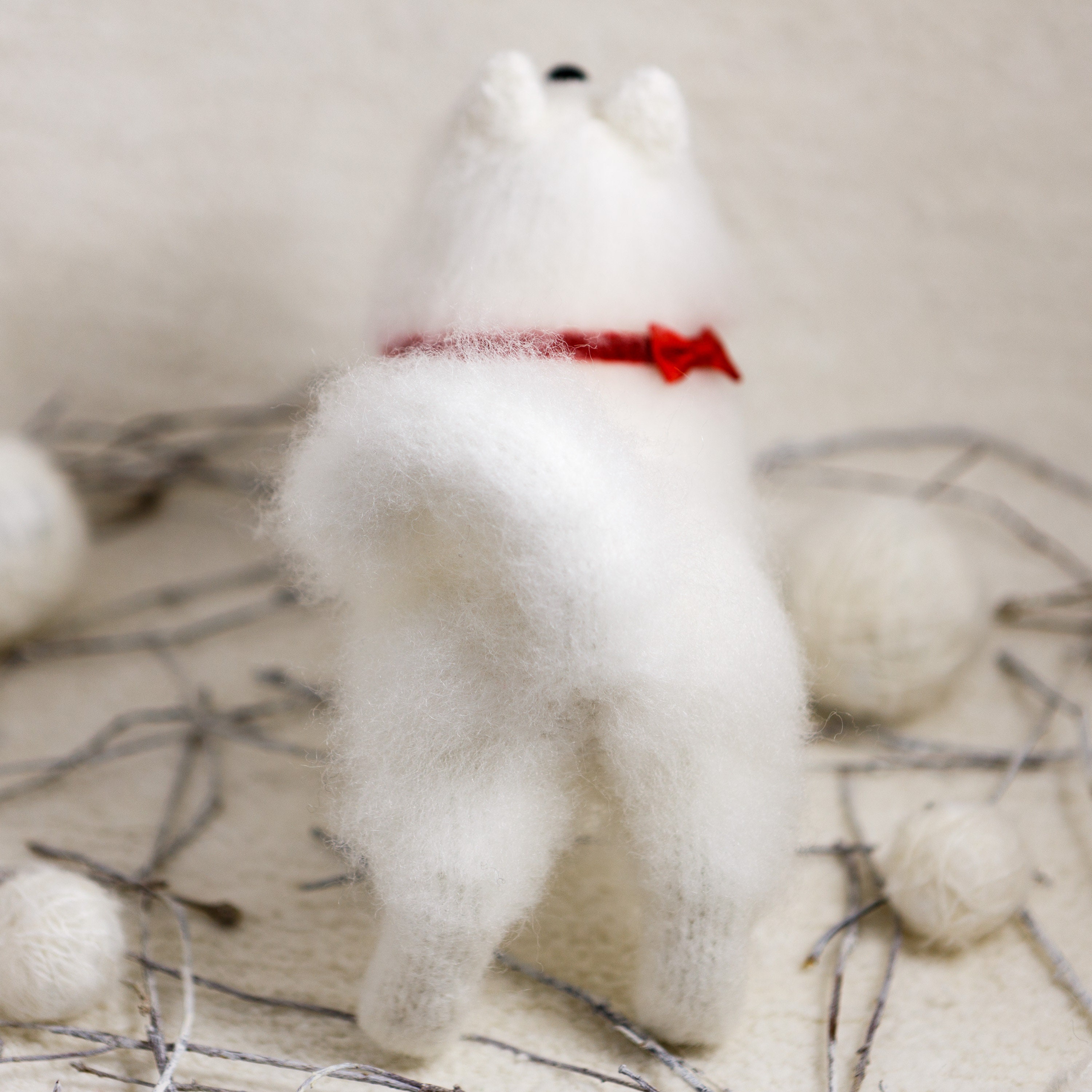Puppy Samoyed Gift for Her Gift for Him Cute Lover Kawaii Miniature ...