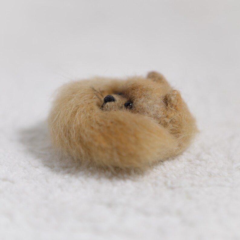 Pomeranian Dog Spitz Dog Dog Brooch Wool Pin Puppy Jewellery Dog ...