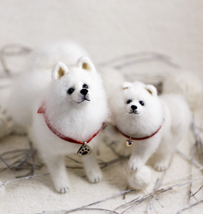 A Couple of Samoyeds Boyfriend Gift Gift for Her White Cute Samoyeds ...