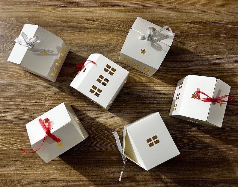 House Box SVG Template, Treat Box Template, Cricut Cut Files ...