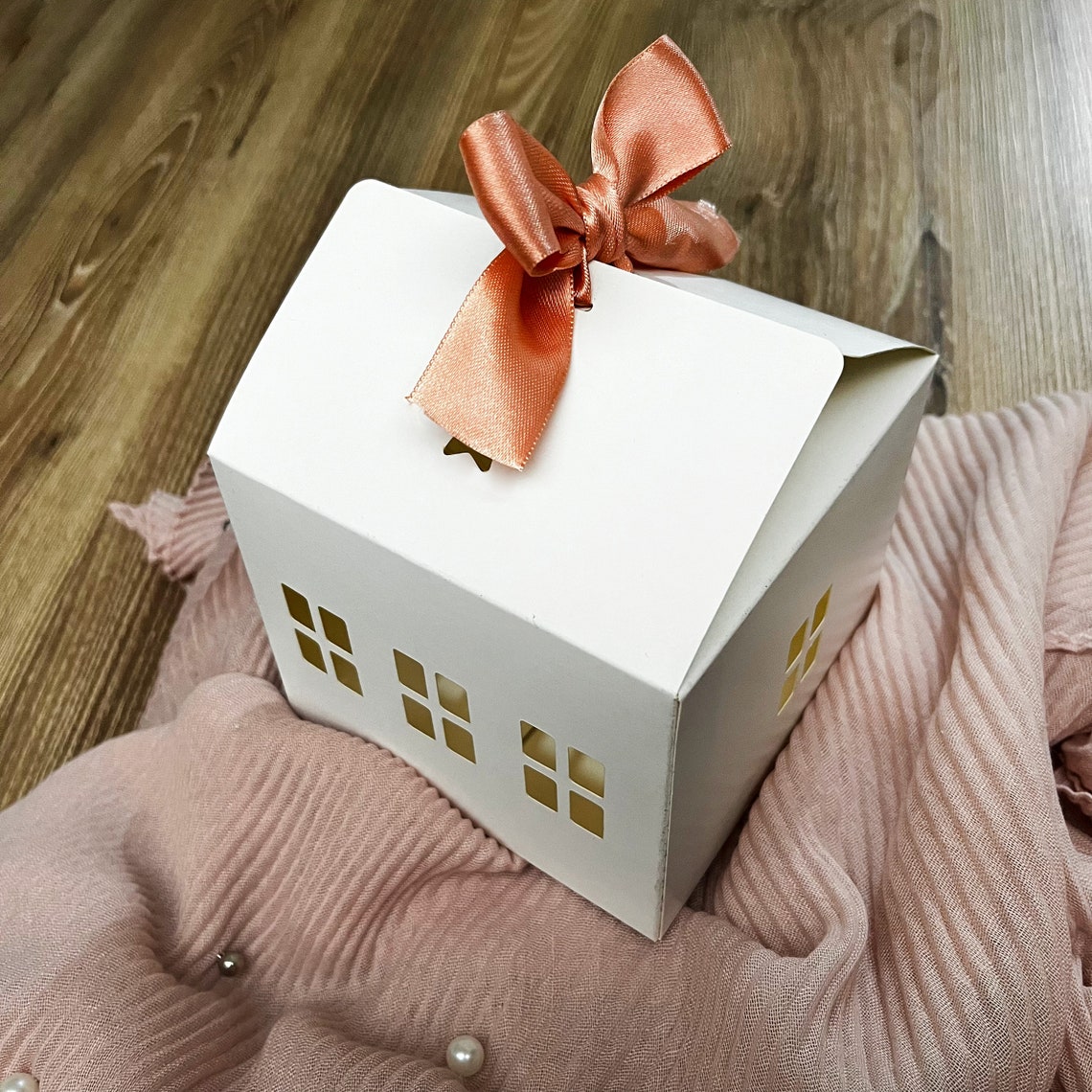 Haus-Box SVG-Vorlage, Treat-Box-Vorlage, Cricut Schnitt Dateien ...