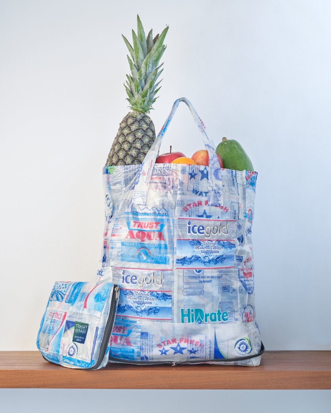 Recycled Smart Shopping Bag Made From Plastic Waste - Etsy