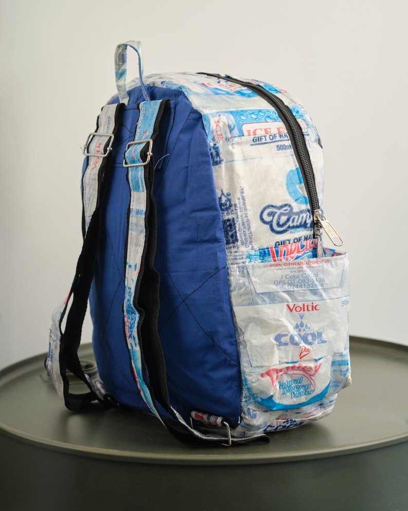 Recycled Schoolbag / Rucksack Made From Plastic Waste - Etsy