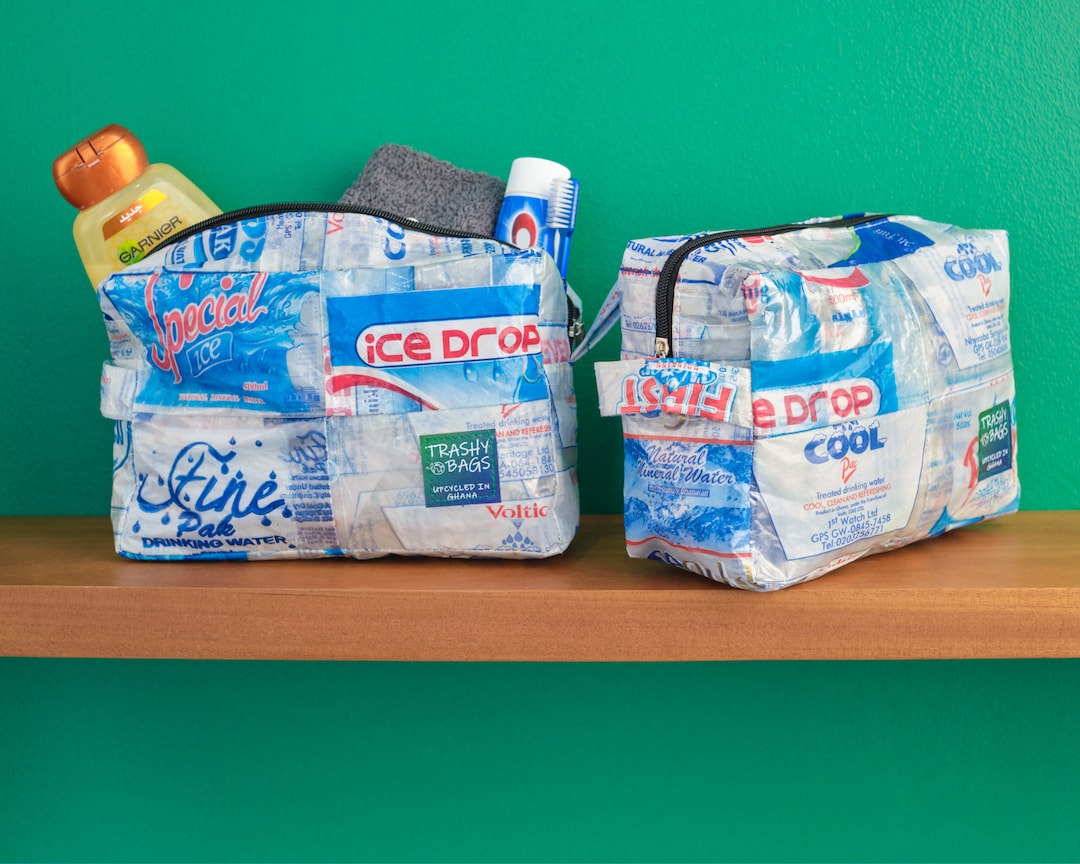 Recycled Wash Bag Made From Plastic Waste - Etsy