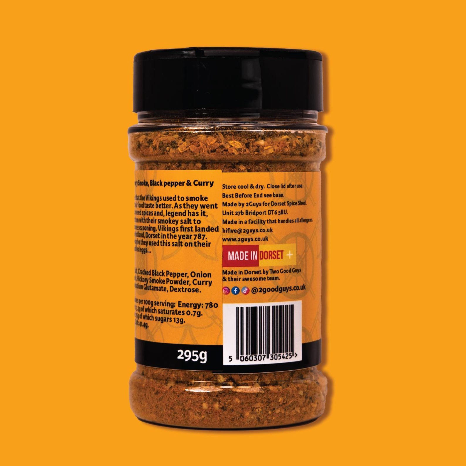 Dorset Spice Shed 787 Smokey Viking Salt Large 275g - A Blend of ...