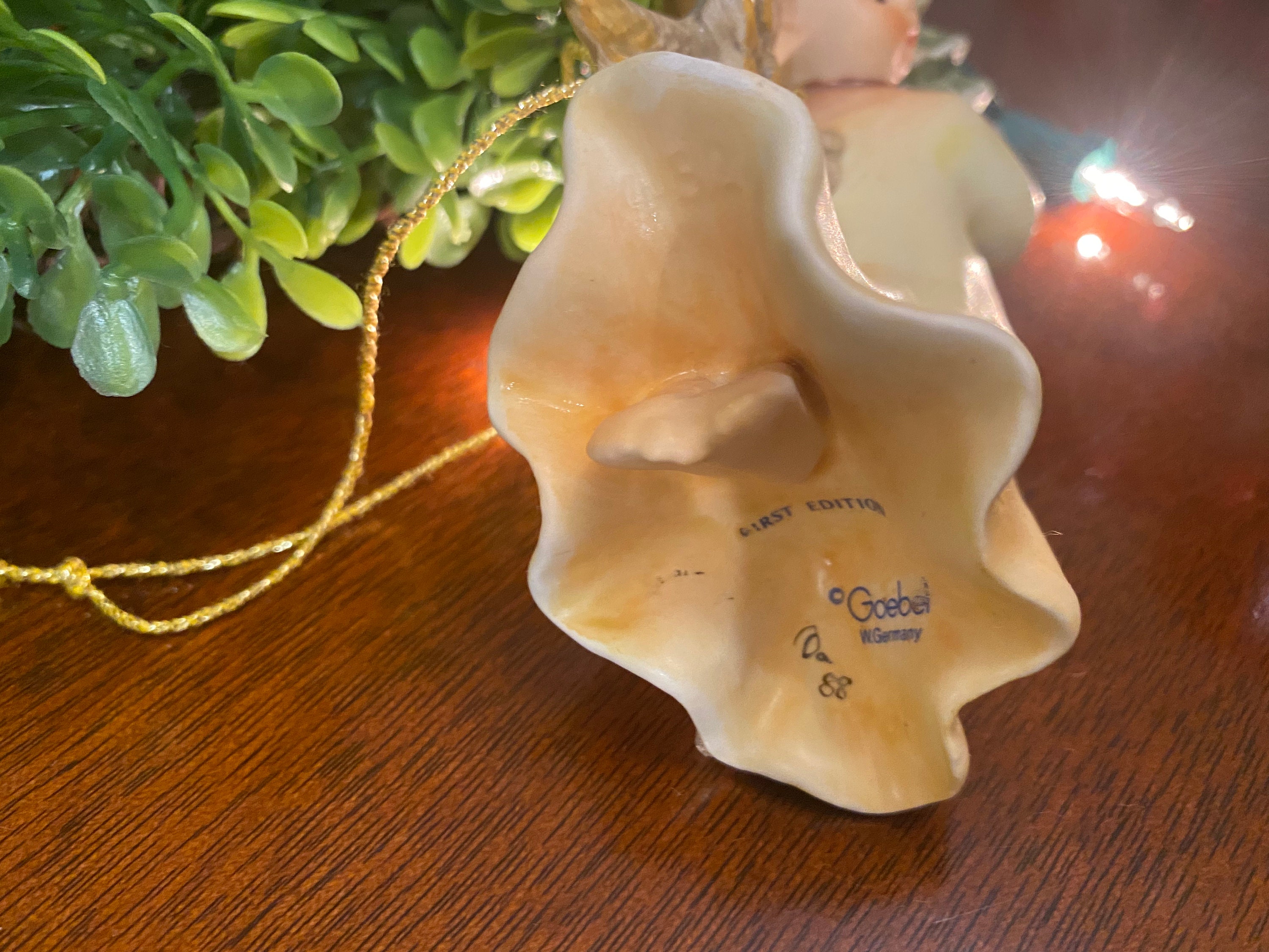 Goebel Hummel, 1988 Christbaumengel, 1st Edition, Made in West Germany - Etsy