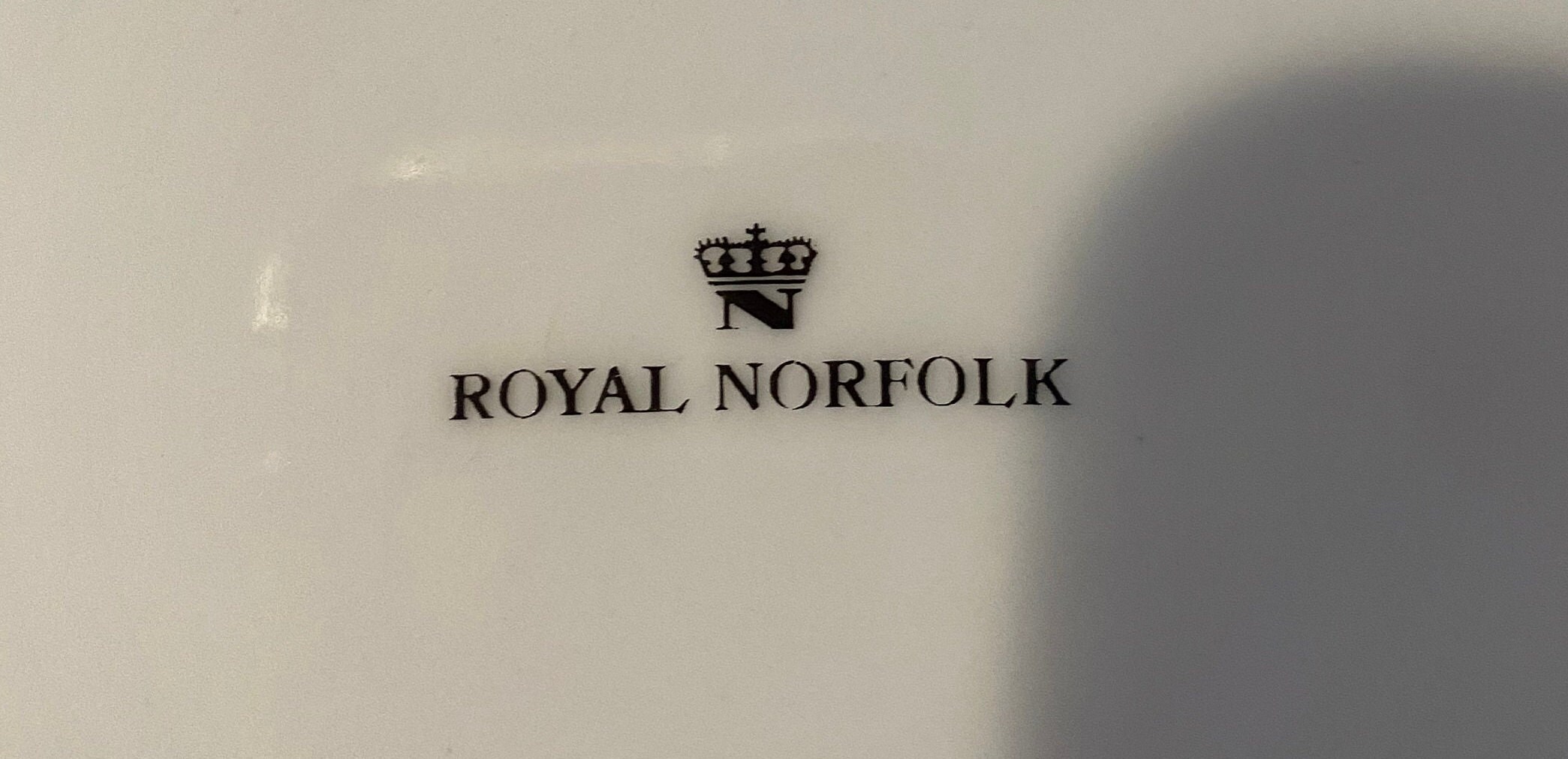 Royal Norfolk Poinsettia Dinner Plate - Etsy