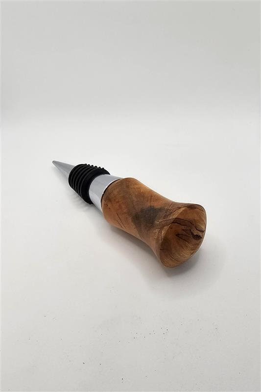 Hand-turned Cherry Wood Wine Stopper Timeless Elegance for Wine Enthusiasts - Etsy