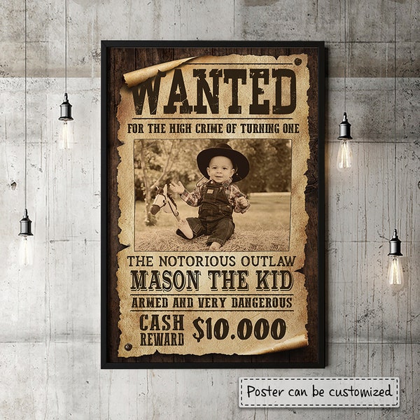 Wanted Poster - Etsy