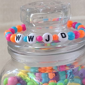 Cute Color Scheme WWJD Bracelet - Etsy