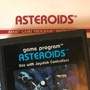 asteroids atari cartridge