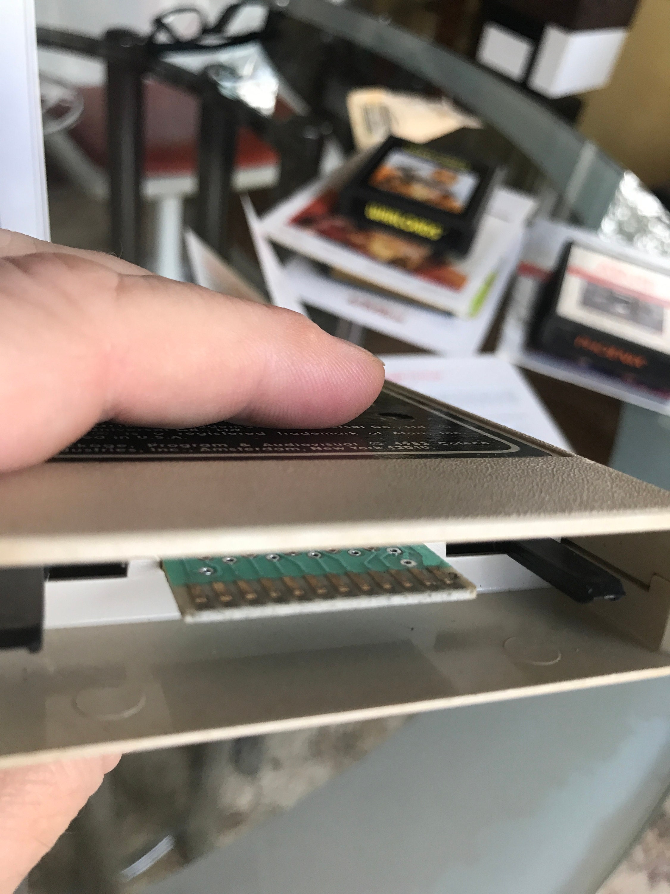 Atari 2600 Coleco MR DO 1980s Video Game Cartridge With - Etsy