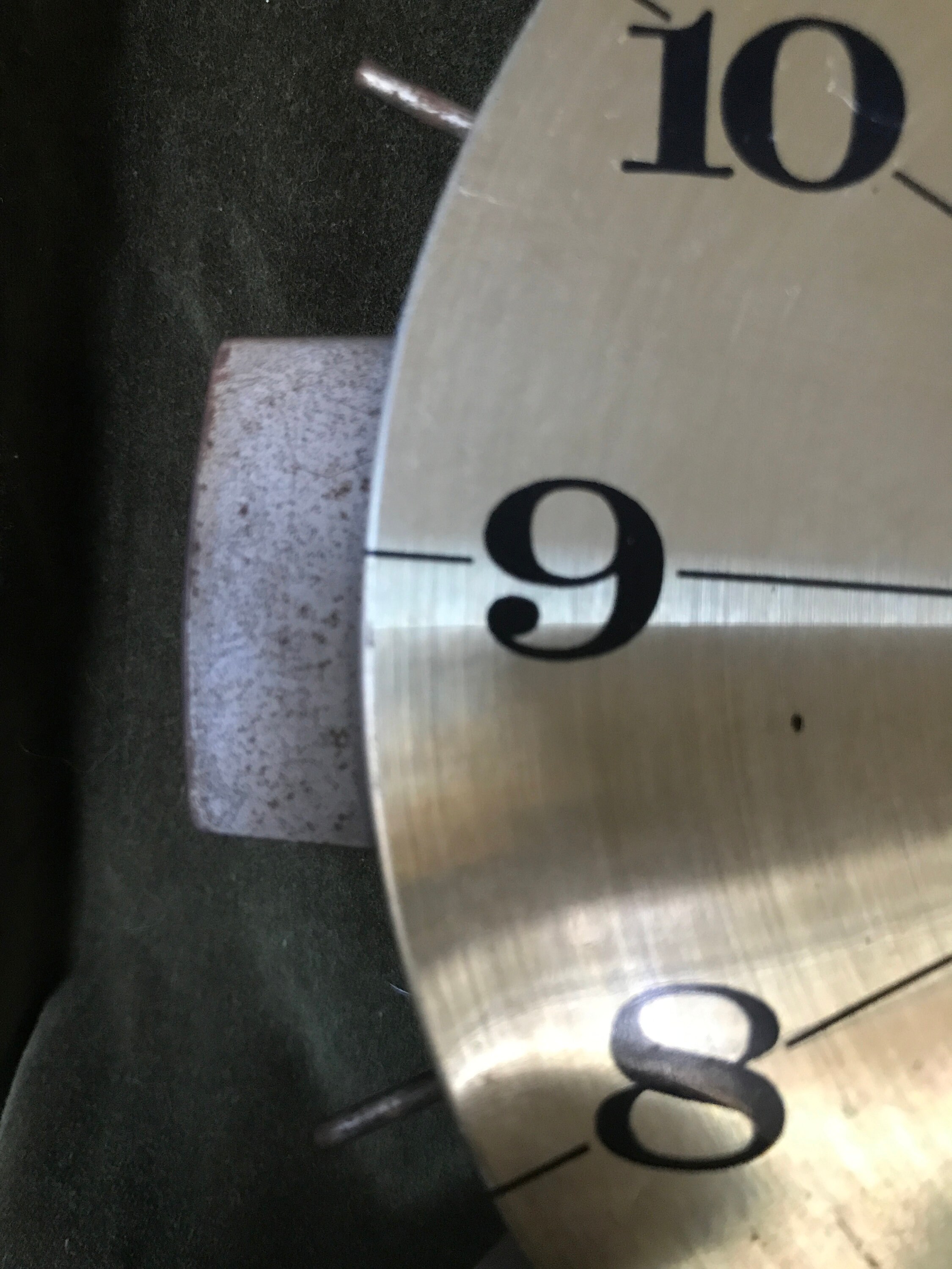 MCM Mid Century Ingraham Electric Clock Face Working and Ready for ...