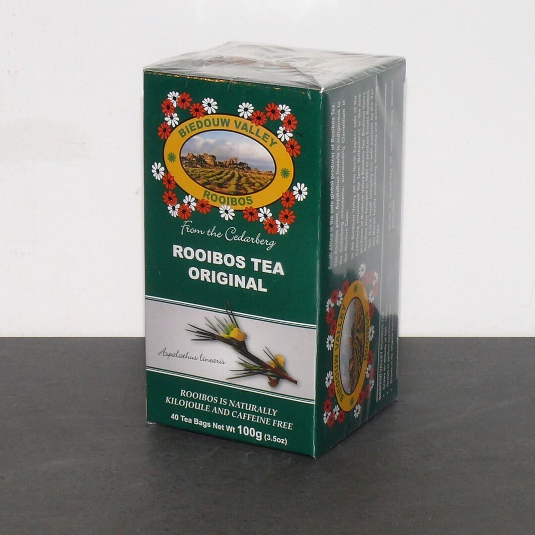Biedouwvalley Rooibos Tea Original Caffeine-free No Additives and ...