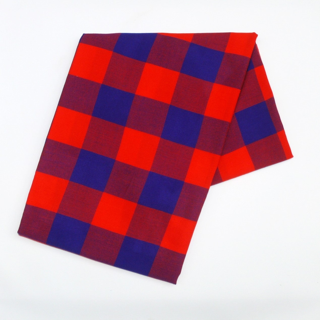 Original Maasai Shuka Scarf/blanket | 200 X 150 Cm | A Great Fashion ...