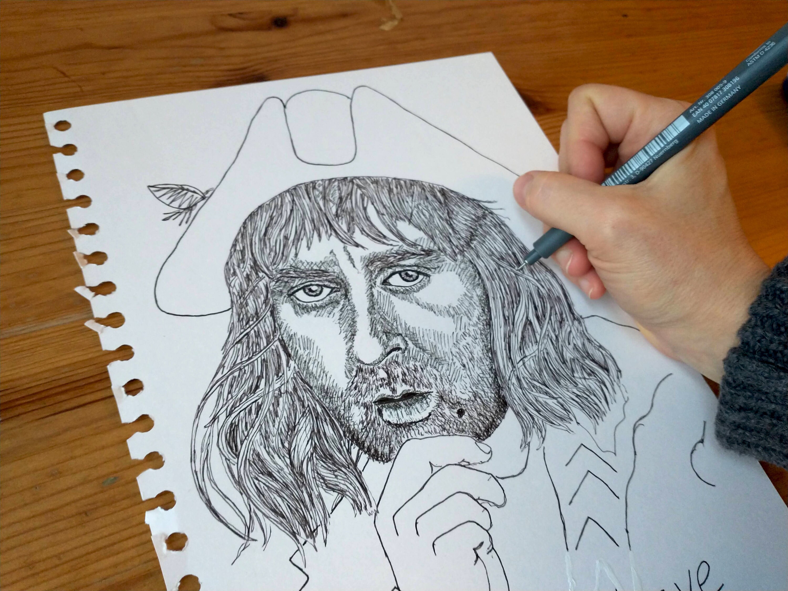 Baldrick, Blackadder, Tony Robinson Original Hand-drawn Portrait - Etsy