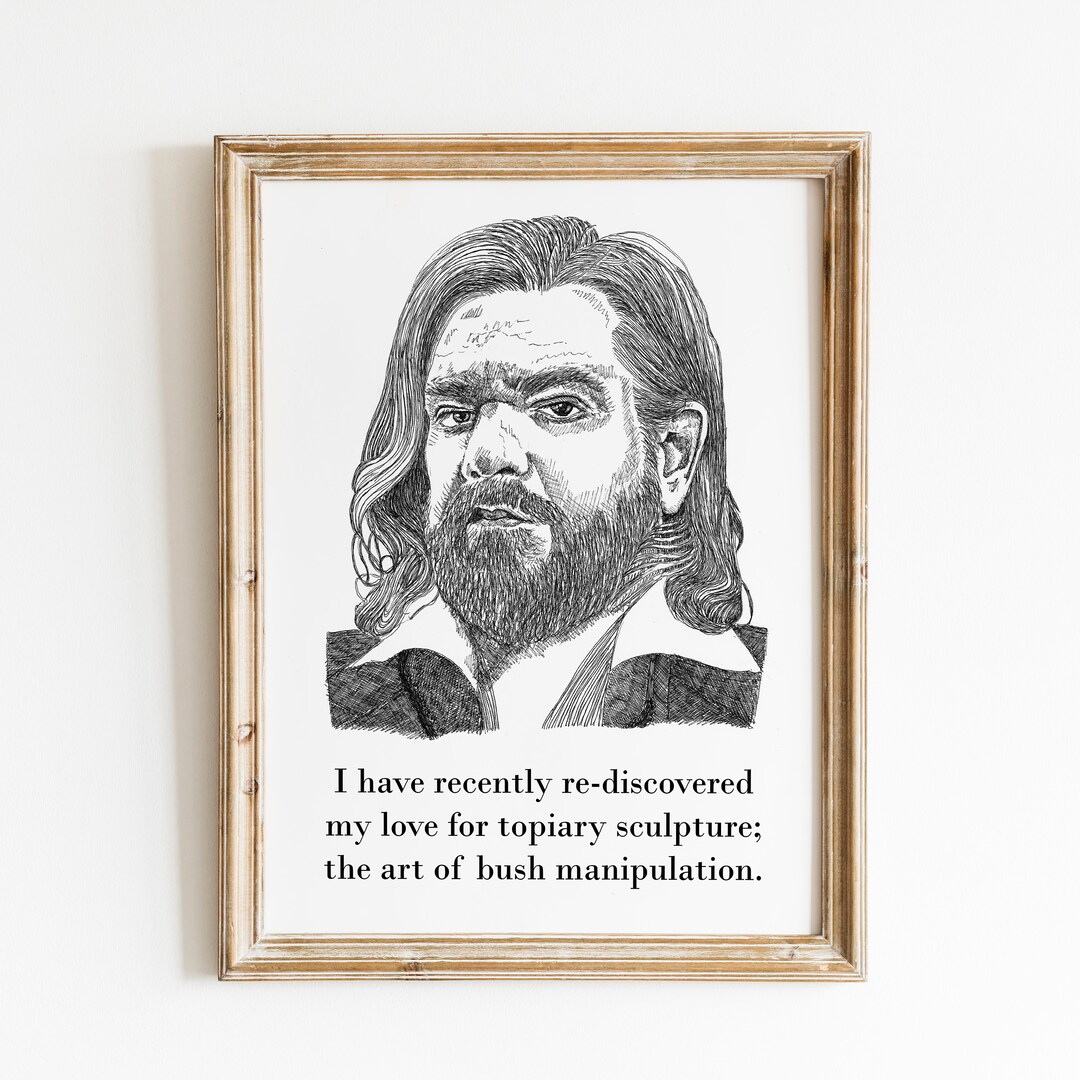 Laszlo, What We Do in the Shadows, WWDITS, Matt Berry Portrait Wall Art ...