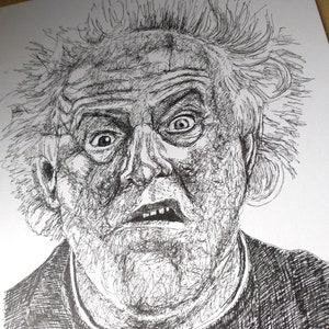Father Jack Hackett Father Ted Wall Art Print, Unframed - Etsy
