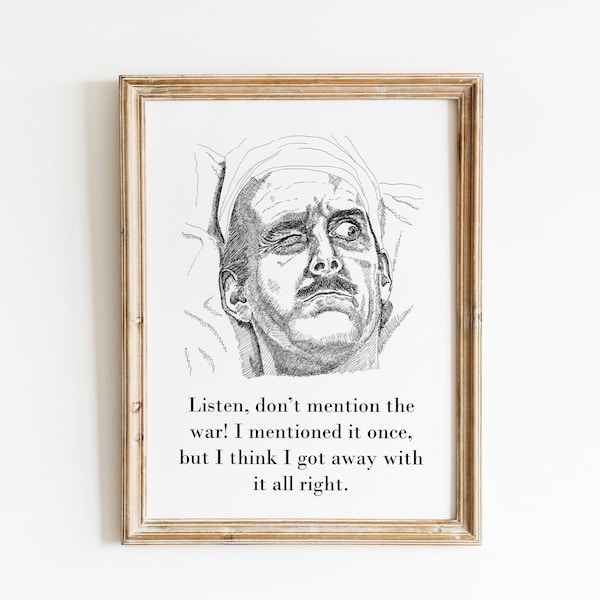 John Cleese - Etsy
