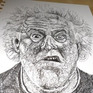 Father Jack Hackett Father Ted Wall Art Print, Unframed - Etsy