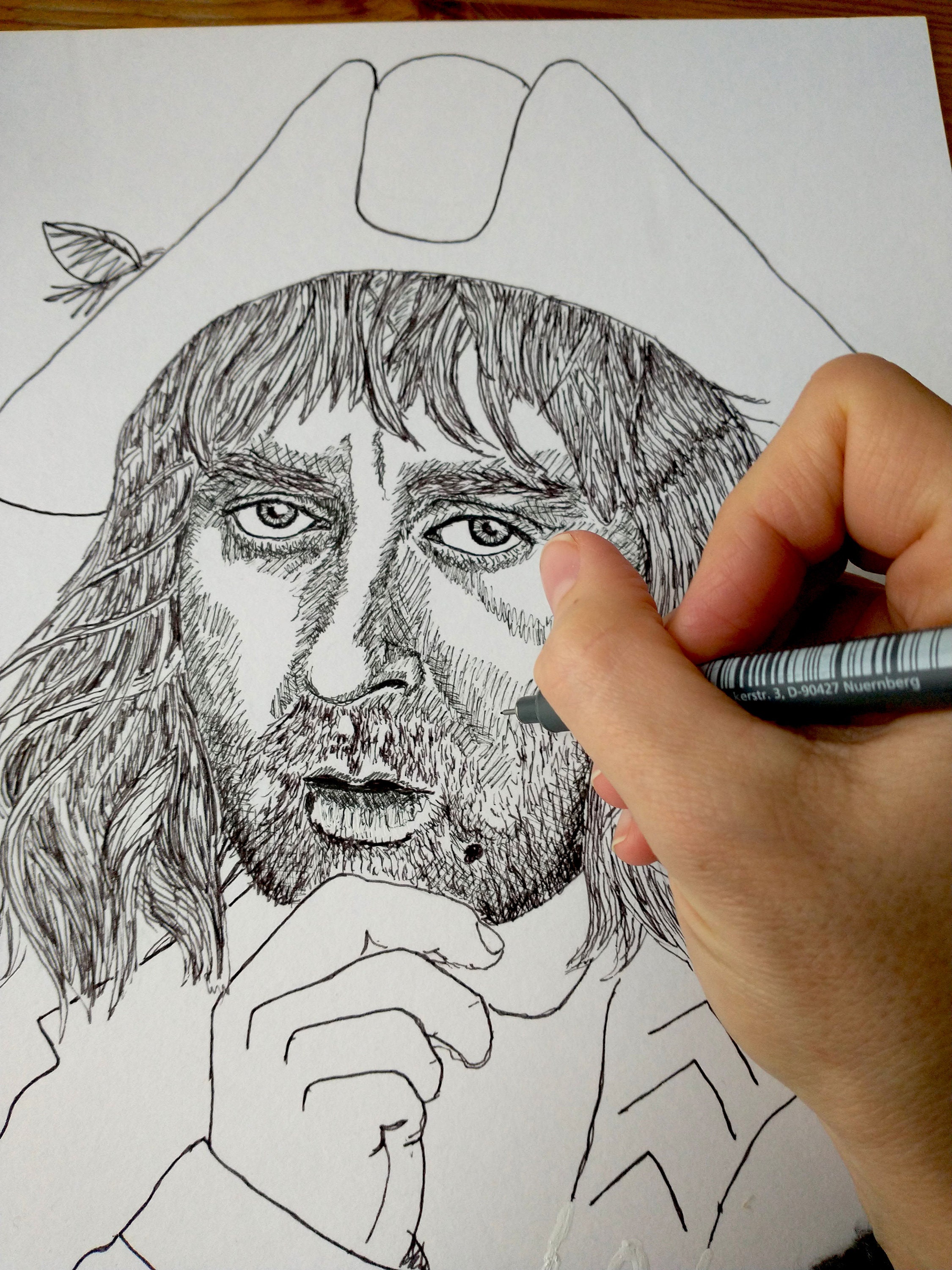 Baldrick, Blackadder, Tony Robinson Original Hand-drawn Portrait - Etsy