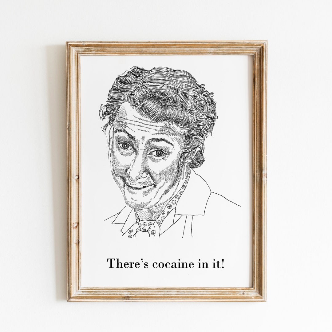 Mrs Doyle, Father Ted, Pauline Mclynn Portrait Wall Art Print Unframed ...