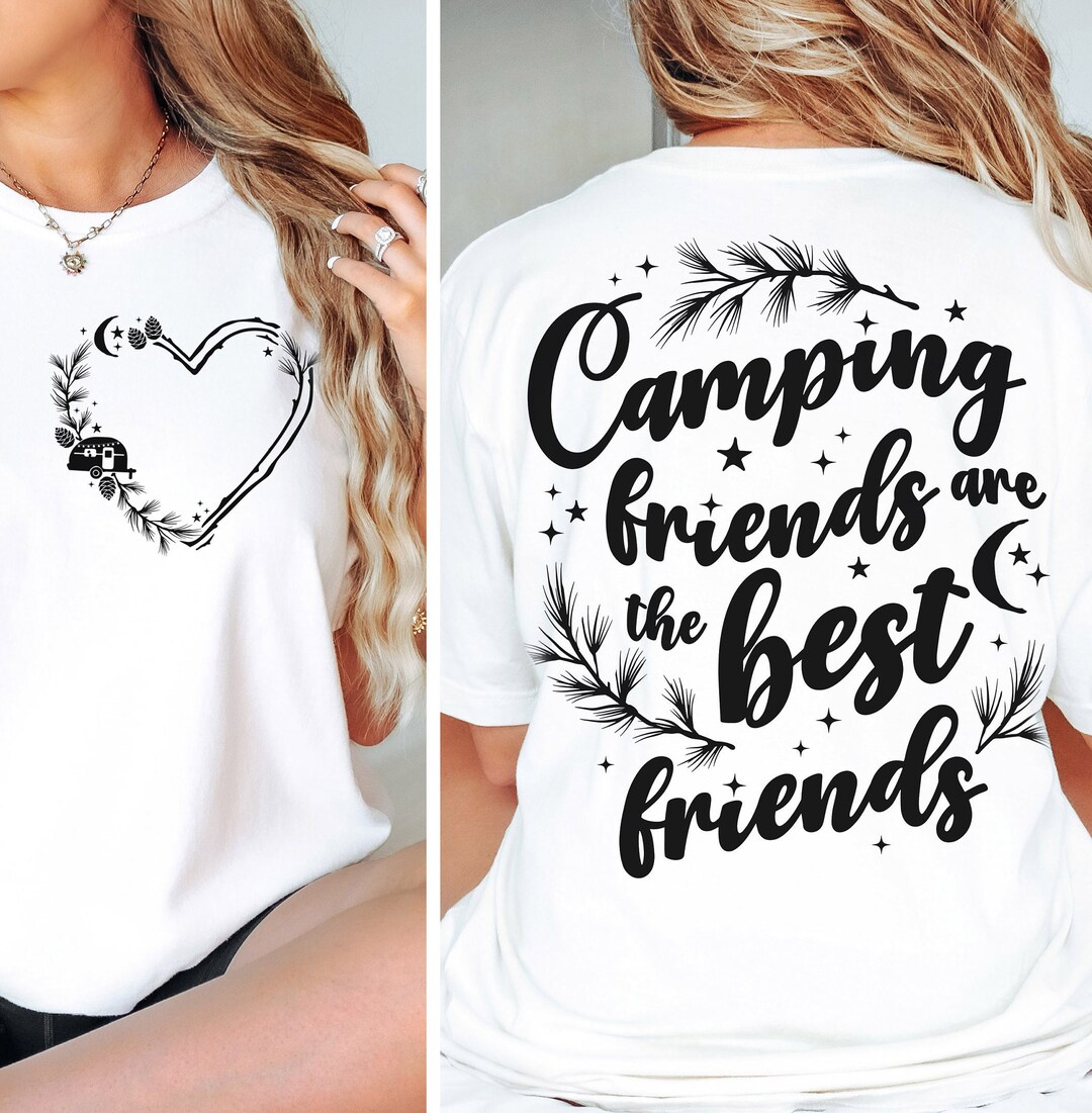 CAMPING Friends Clipart, CAMPING SVG Bundle, Camper Svg, Girls Trip Svg ...