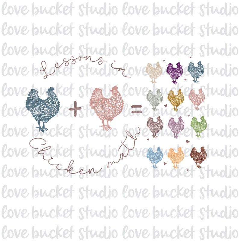 Chicken Math Svg, Chicken Svg, Chicken Lady Png, Homestead Svg, Just a ...