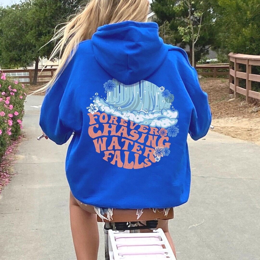 Forever Chasing Waterfalls PNG, Beach Sublimation, Retro Beach Png ...