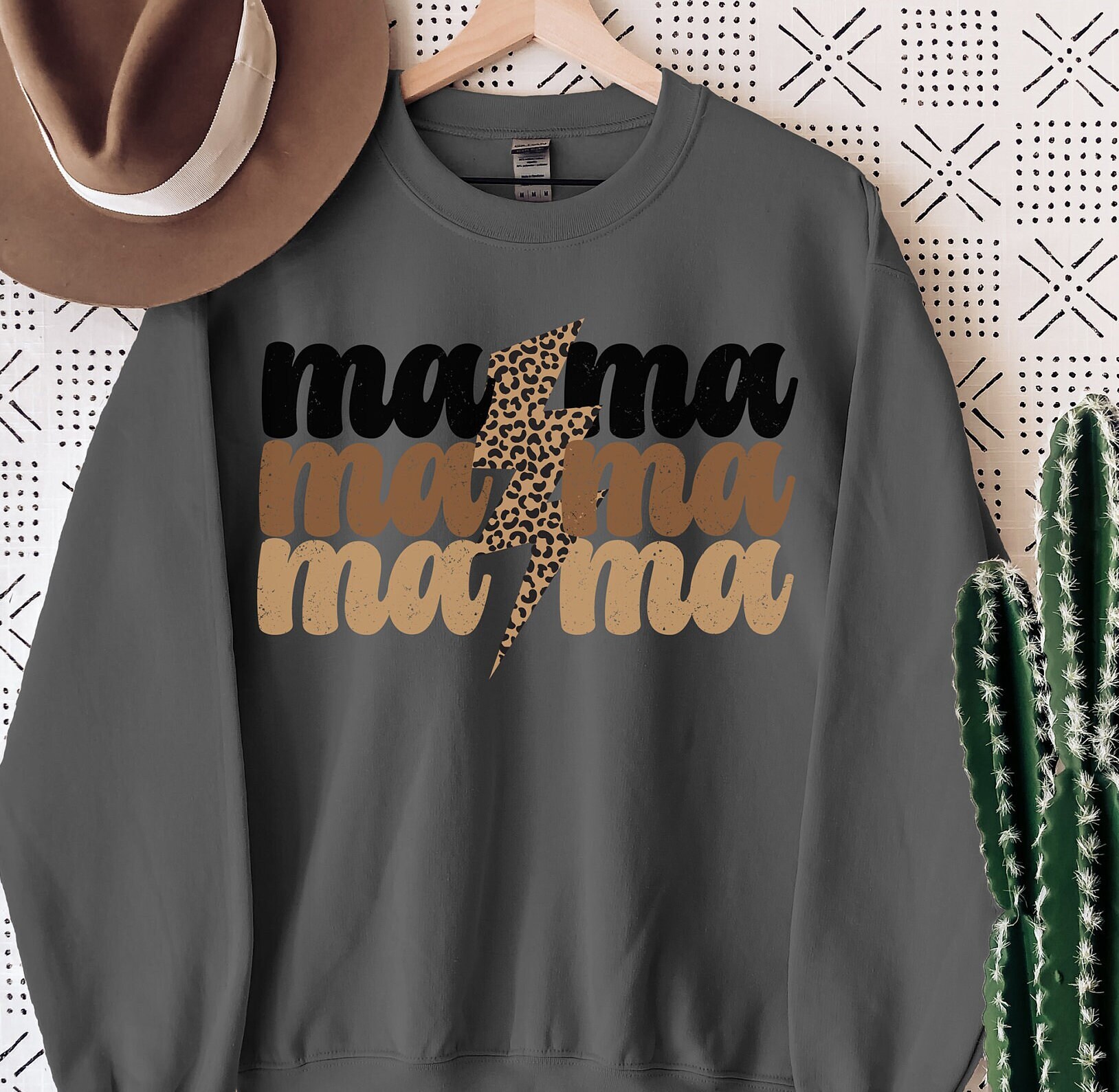 Rocker Mama Svg, Mama Stacked Png,lightning Bolt Mama Svg,mama Svg ...