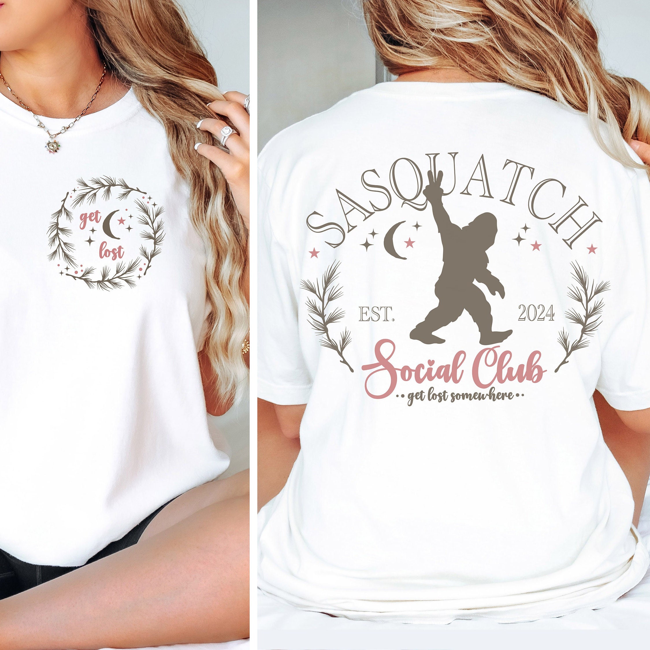 Sasquatch Social Club Svg,camping Png,camp Life, Campfire Sublimation ...