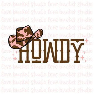 Howdy Cowboy Hat, Retro Groovy Cowgirl Png, Howdy Retro Western, Cowboy ...