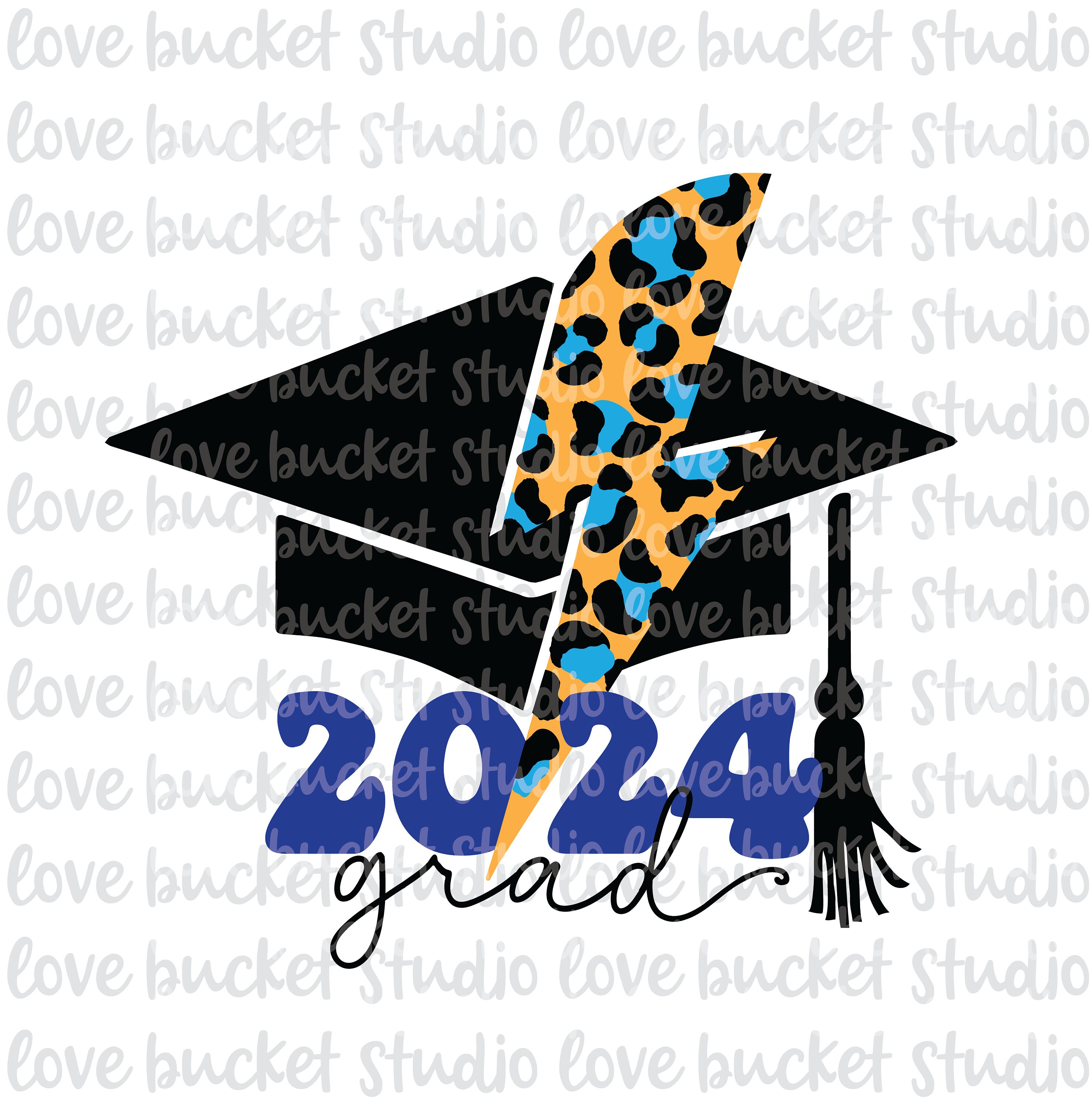 Graduation Png 2024,class of 2024 Svg,graduation Lightning Bolt Cheetah ...