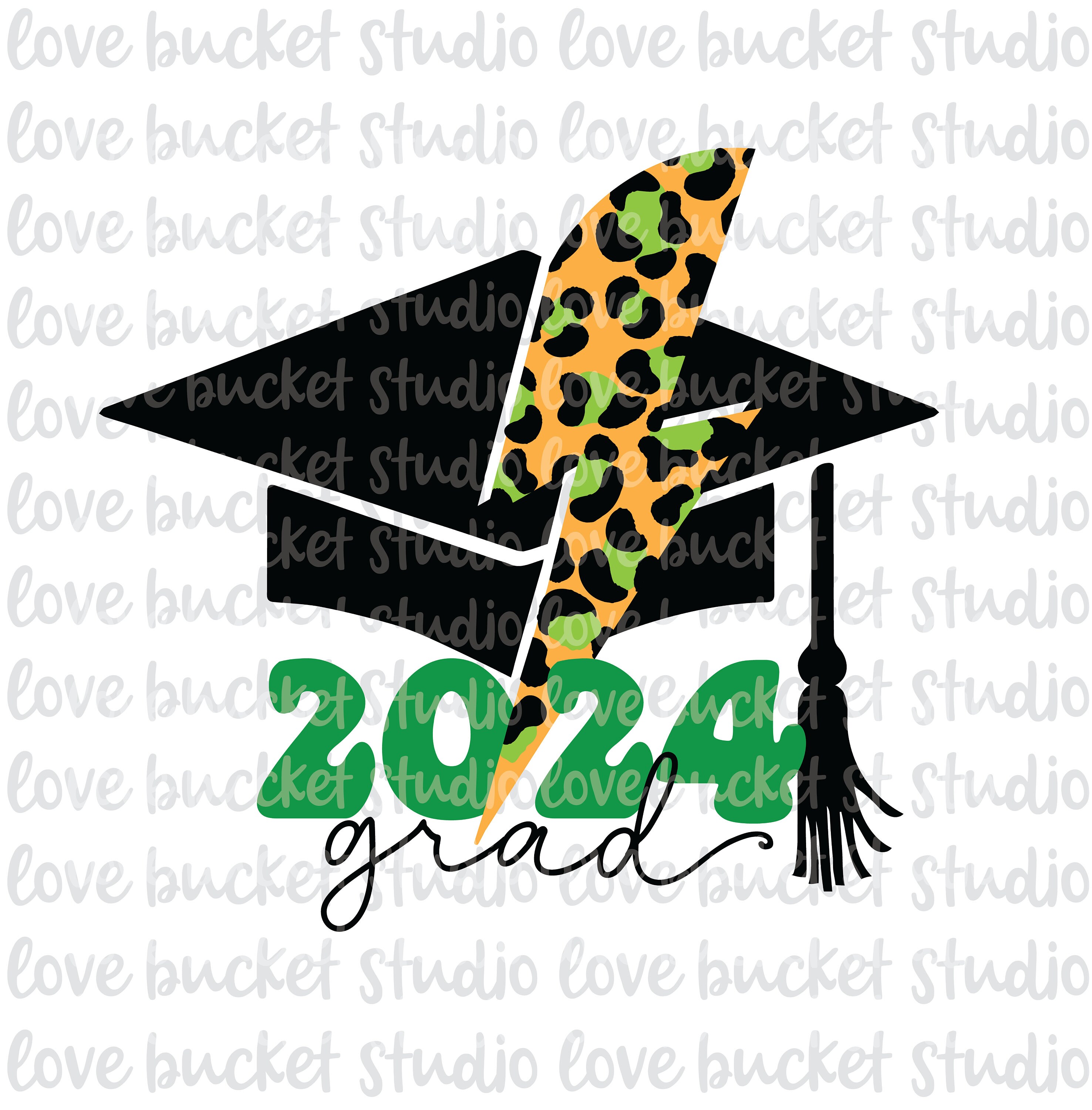 Graduation Png 2024,class of 2024 Svg,graduation Lightning Bolt Cheetah ...