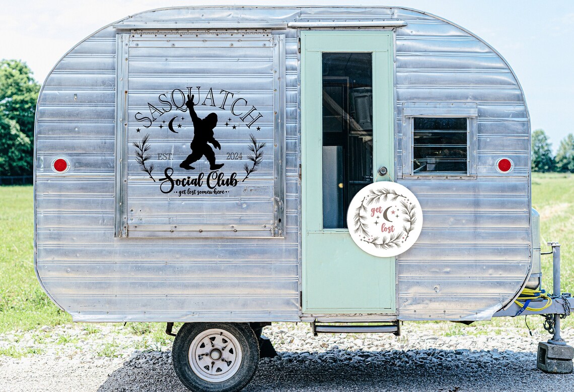 Sasquatch Social Club Svg,camping Png,camp Life, Campfire Sublimation ...