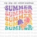 Summer Bundle SVG, Palm Tree Svg, Retro Beach Svg, Summer Vibes Svg ...