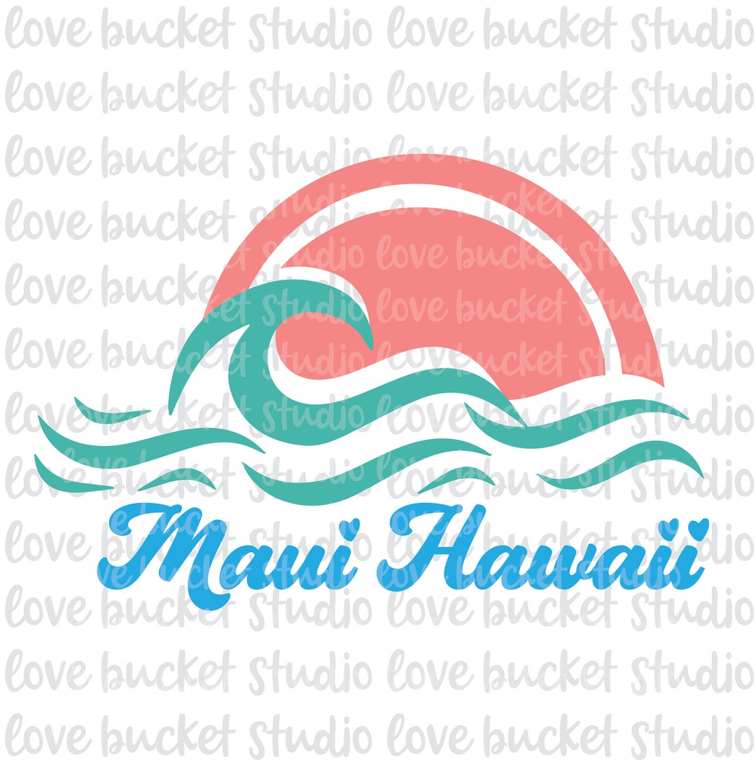 Maui Sunset Svg,aloha Pineapple Png,cruise Svg,hawaiian Svg,hibiscus ...