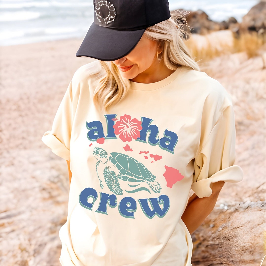 Aloha Crew PNG, Cruise Svg, Hawaiian Svg, Hibiscus Flower Svg, Aloha ...