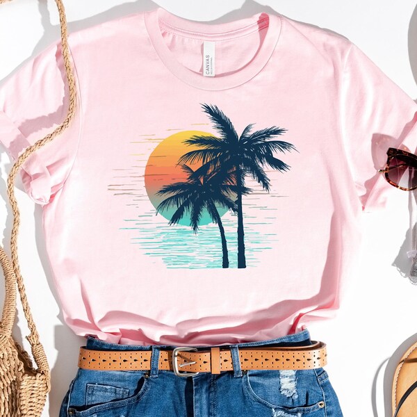 Palm Tree Shirt - Etsy