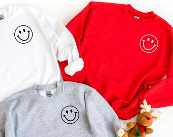 Smiley Face Comfort Colors Shirt, Happy T-shirt, Smiley Minimal Shirt ...