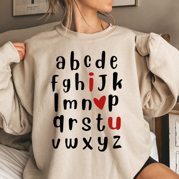 Alphabet I Love You - Etsy
