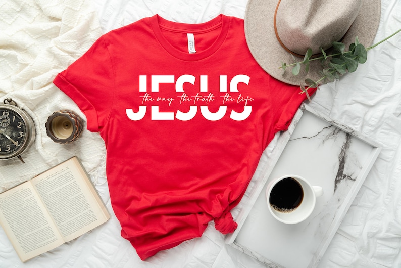 Jesus Sweatshirt, Christian Shirt, Religious Gifts, Bible Verse Shirt ...
