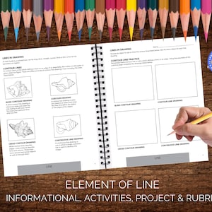 Elements of Art Worksheets, Elements of Color, Value, Shape, Space ...