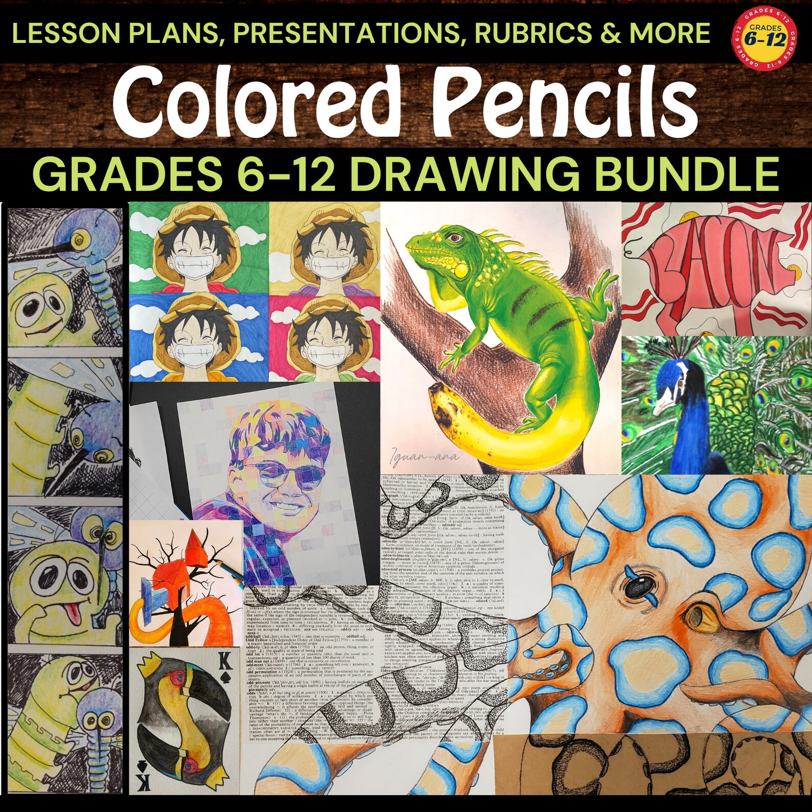 21 Middle School Art Lessons Bundle; High School Art Lesson Bundle ...