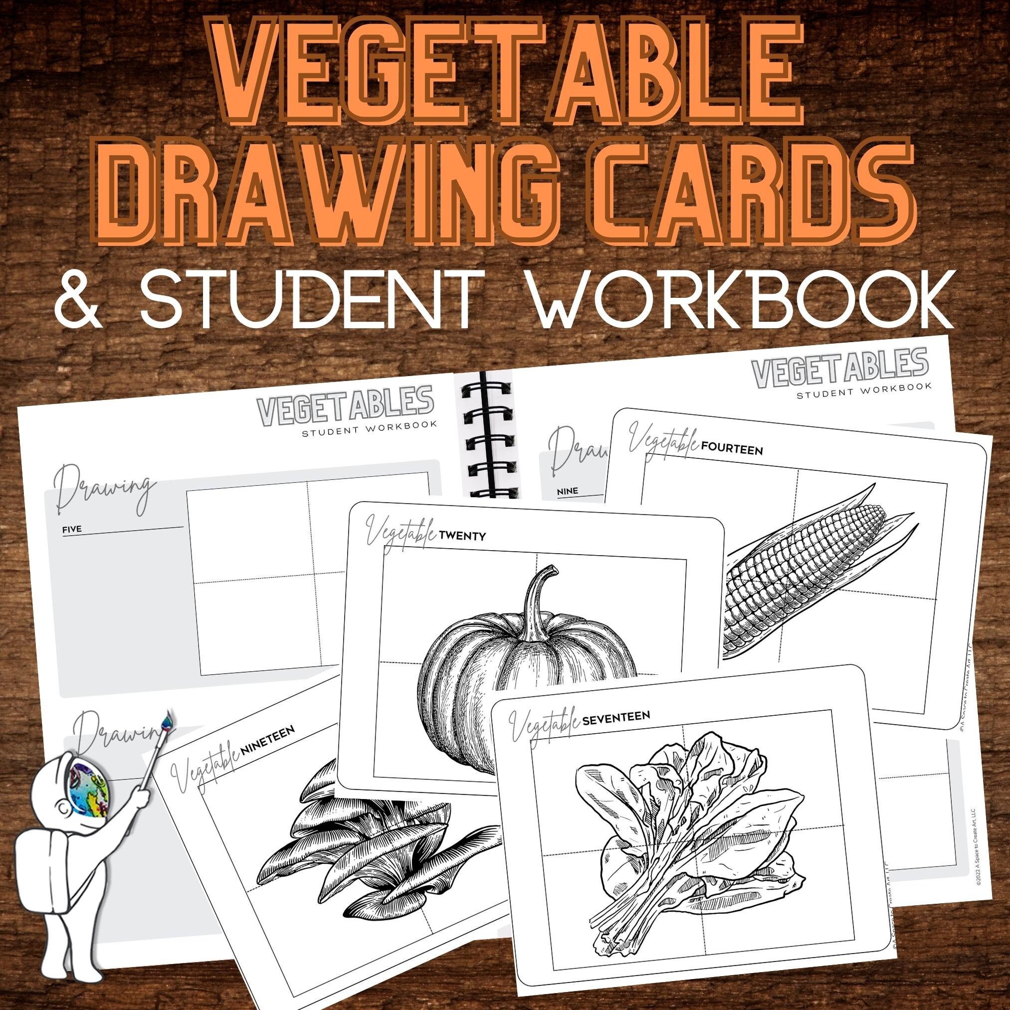 Semester of Drawing Task Cards & 3 Student Sketchbooks, Middle, High ...